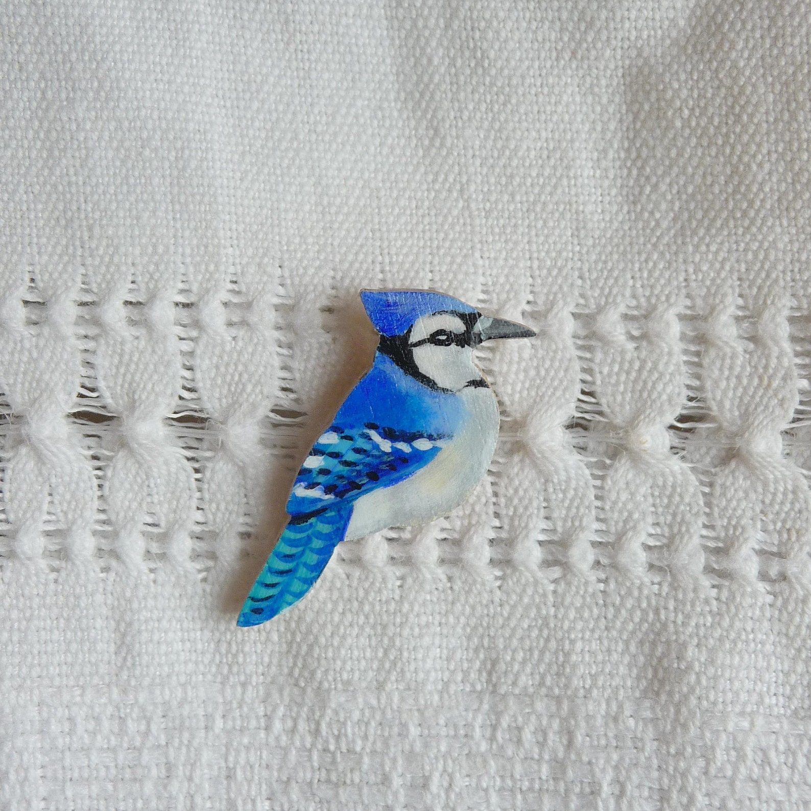 Blue Jay Pin - Etsy