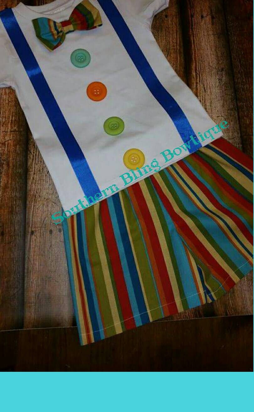 Circus Clown Custom Outfit - Etsy