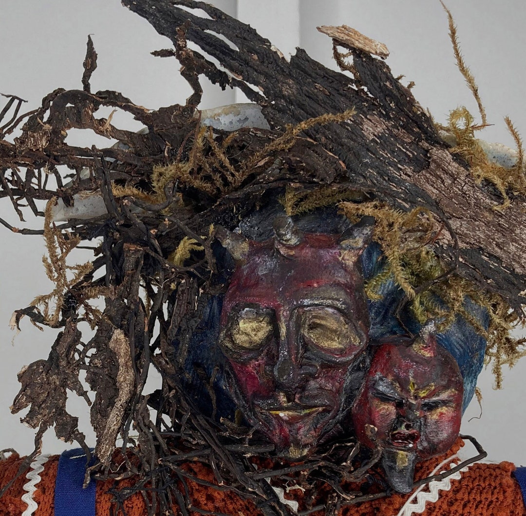 Madame Faaborgs Voodoo Doll Even Satan Daydreams New Orleans Orange - Etsy