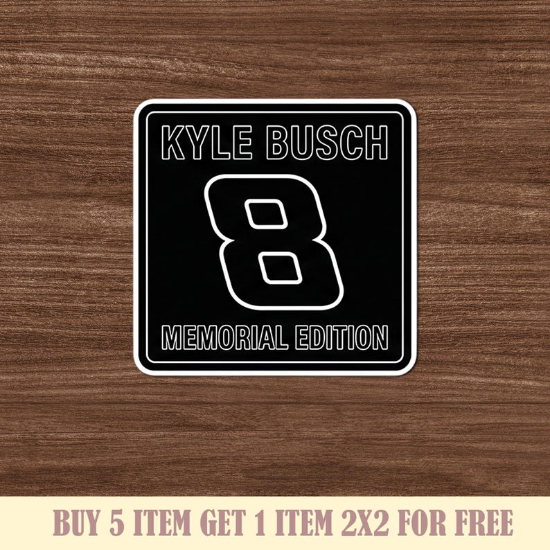 Kyle Busch individuelle Aufkleber - Etsy.de