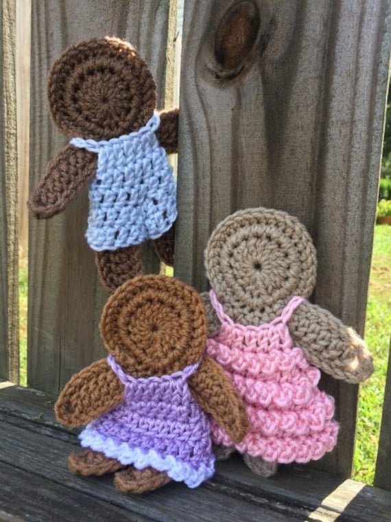 Gingerbread Dress up Doll PDF Pattern Digital Downloadable | Etsy