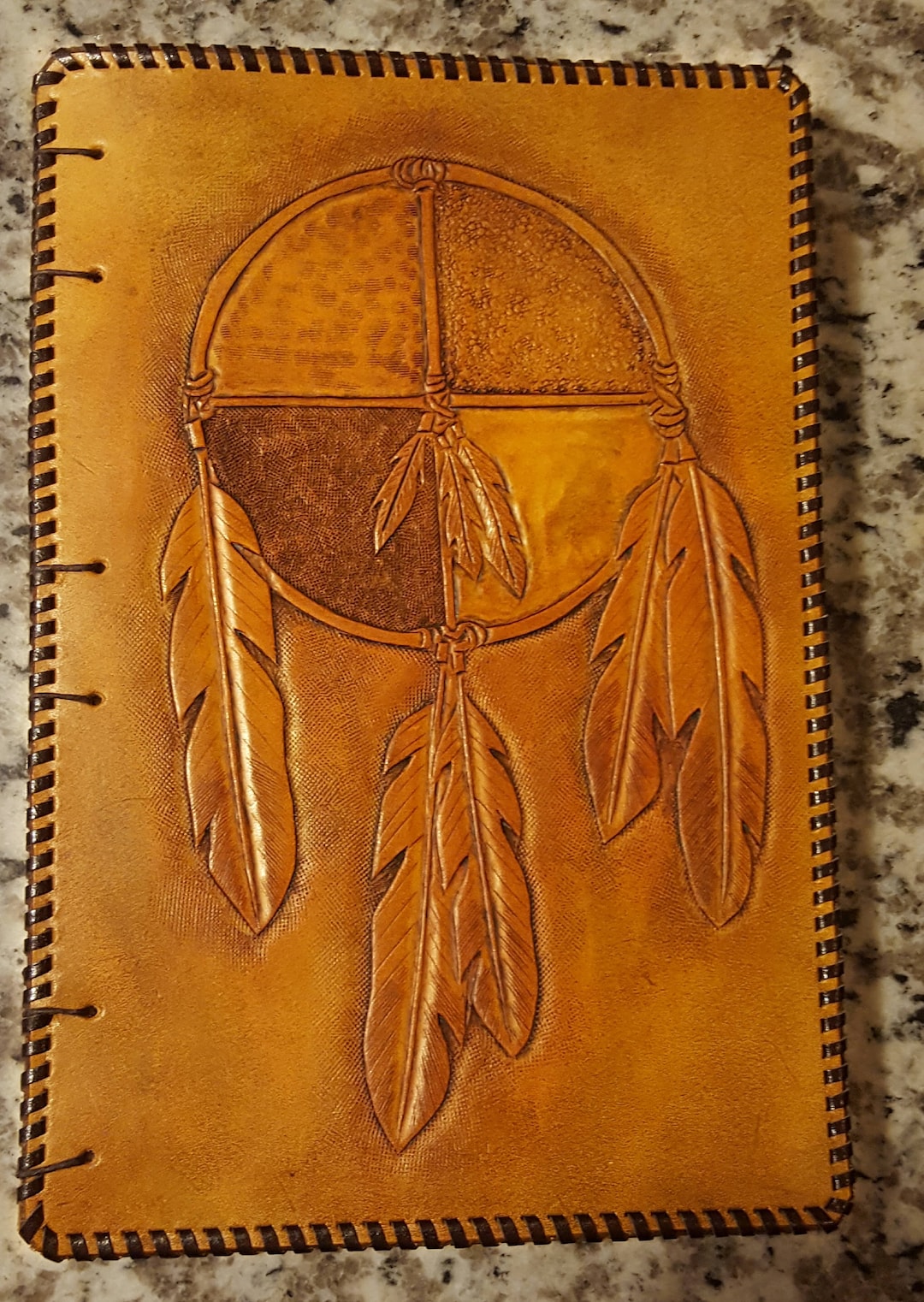 Native American Medicine Wheel Coptic Journal - Etsy