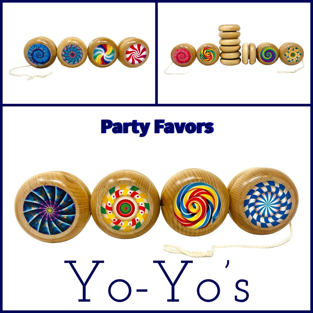QTY 1-wooden Toy Yo-yo-unfinished Wooden Yo-yo, Paint It Yourself Yo Yo ...