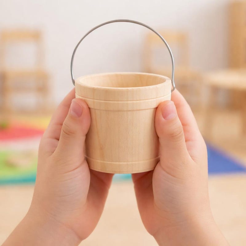 Wooden Miniature Bucket - Etsy