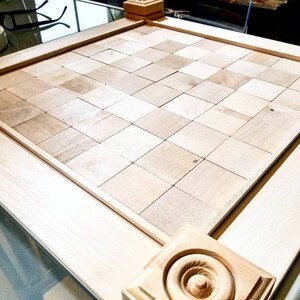Wood Square Wood Tiles Square Shape Wood Squares Scrabble Tiles ...