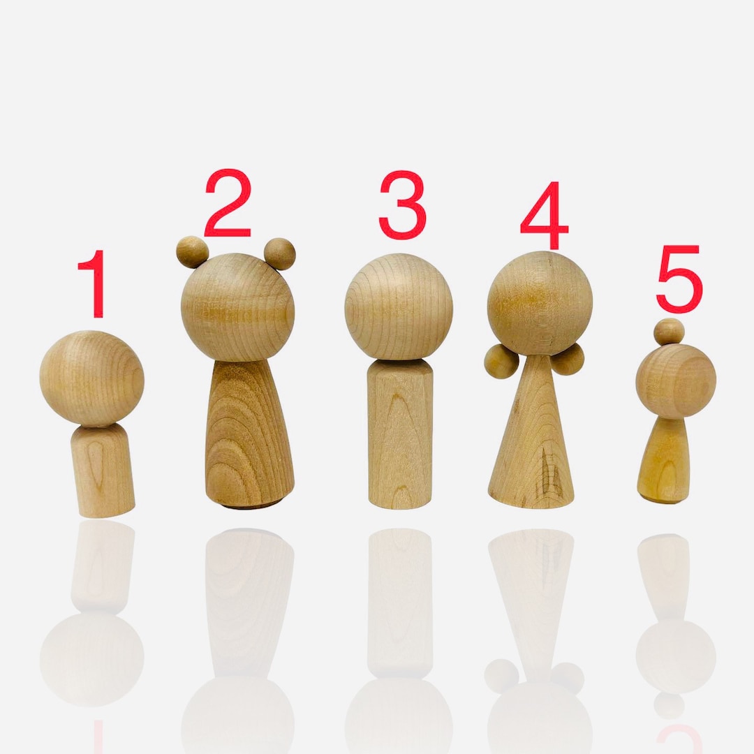 QTY 1 Handmade Japanese Kokeshi Dolls, Japan Dolls, DIY Dolls,paint ...