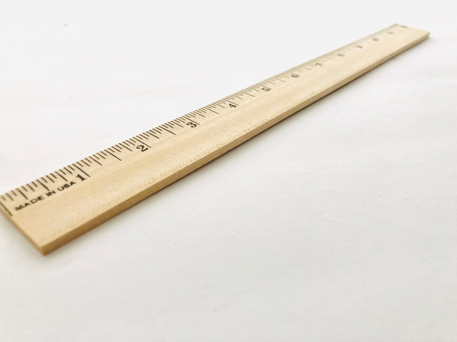 1 12 Wooden Ruler Measuring Tool School Ruler - Etsy