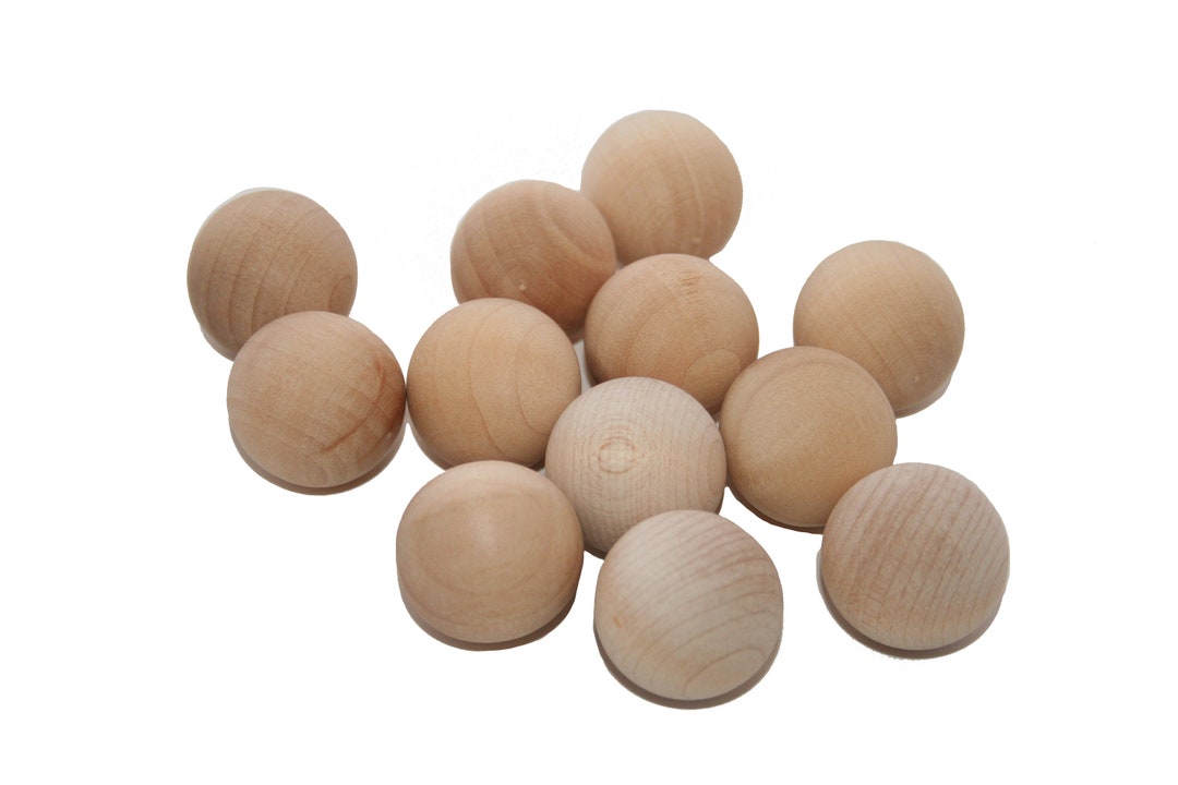 1 Inch Wood Ball Maple Set of 50 Balls Sorting Games Math Waldorf Games ...