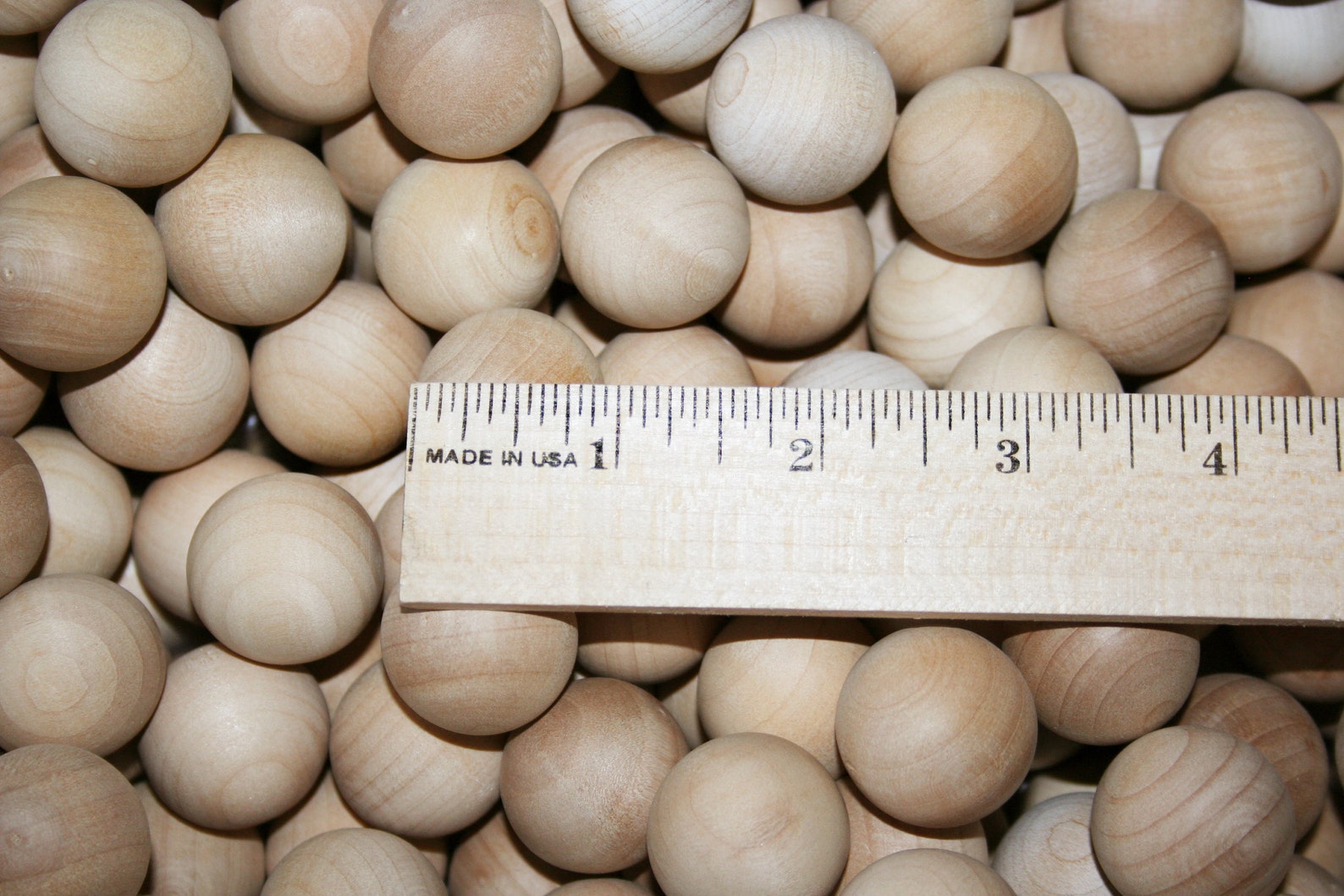 100 1 Maple Wood Ball Wood Balls Sorting Games - Etsy