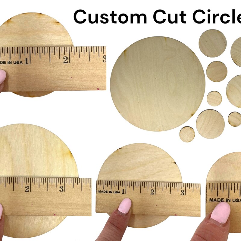 Wood Circles - Etsy
