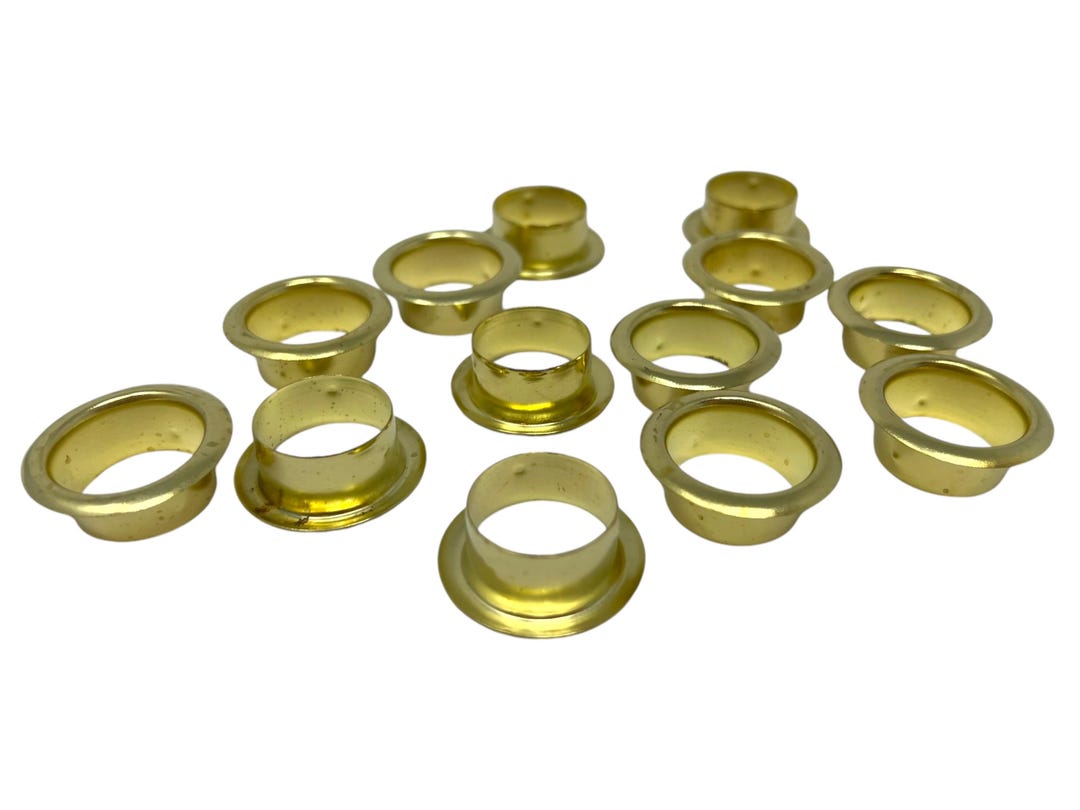 Brass Candle Cup Ring Inserts or Candle Stick Metal Inserts Fits 7/8 ...