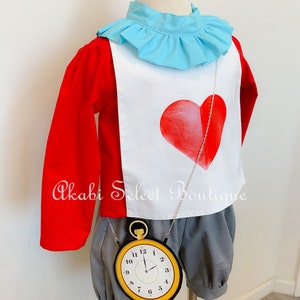 Custom Made to Order Alice in Wonderland White Rabbit Inspired Costume ...
