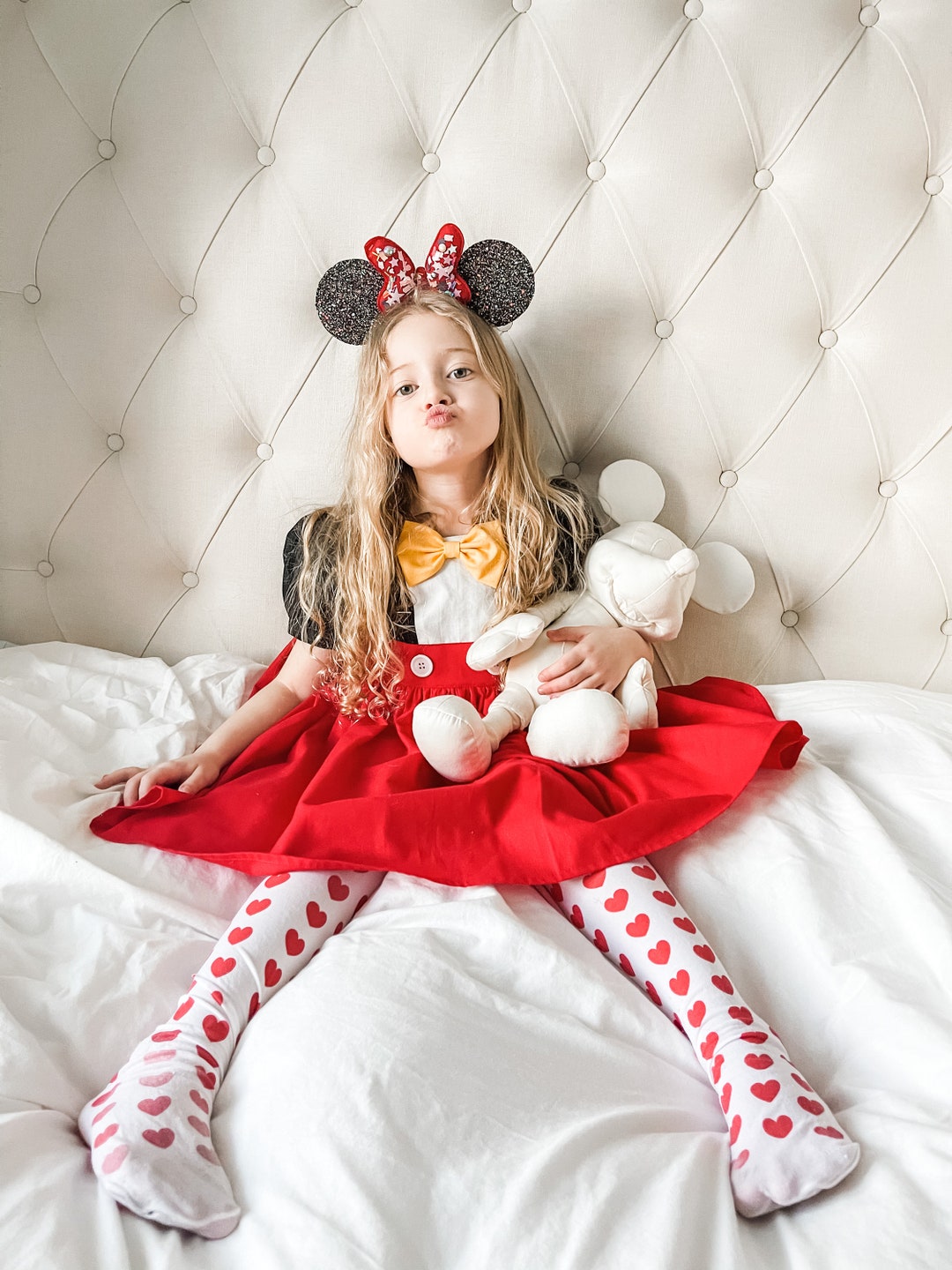 Custom Made to Order Mickey Mouse Inspired Dress Sz 12M to 10Y - Etsy