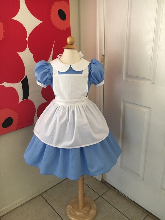 Custom Made to Order Alice in Wonderland Inspired Dress Sz 12m - Etsy