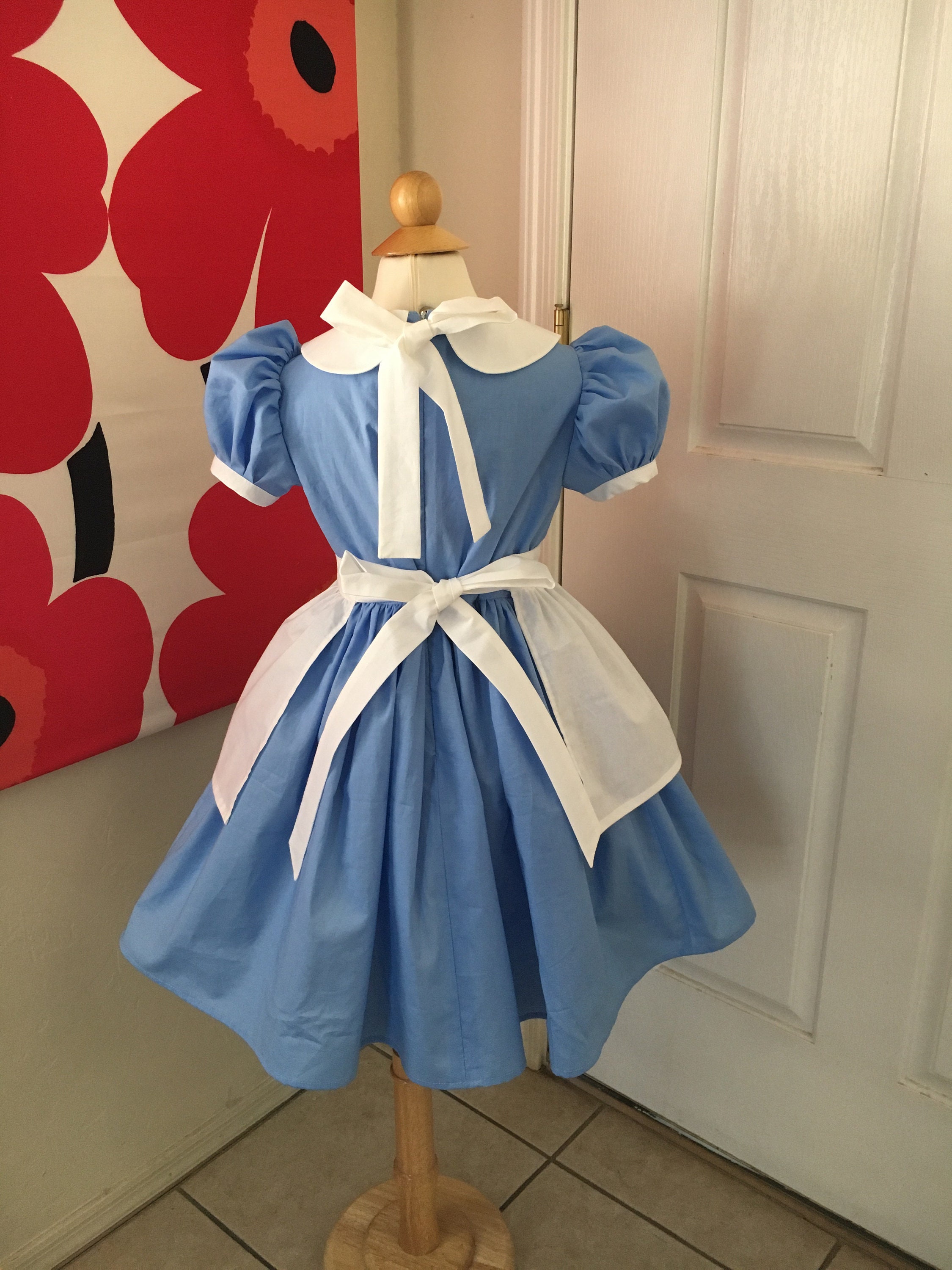 Custom Made to Order Alice in Wonderland Inspired Dress Sz 12m | Etsy