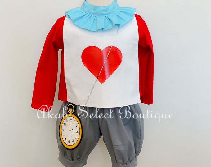 Custom Made to Order Alice in Wonderland White Rabbit Inspired Costume ...