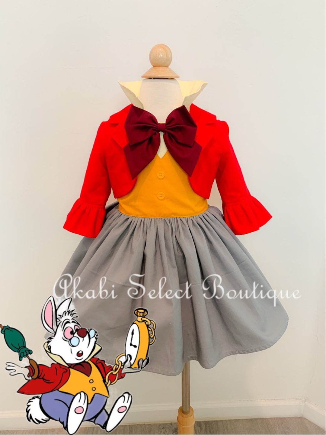 Custom Made to Order White Rabbit From Alice in Wonderland Inspired ...