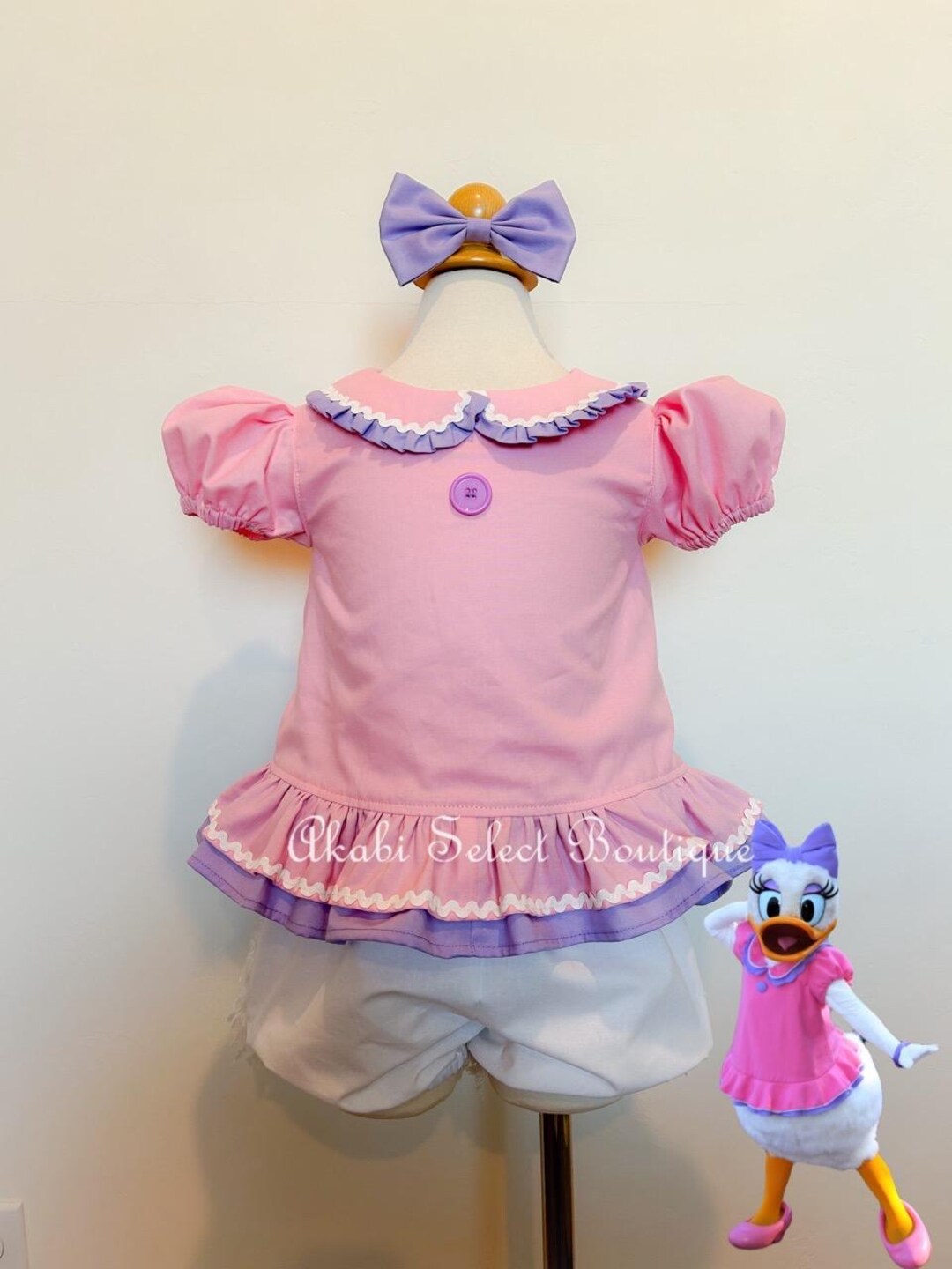 Custom Made to Order Disney Daisy Duck Inspired Costume Sz 12 Mo to 10Y ...