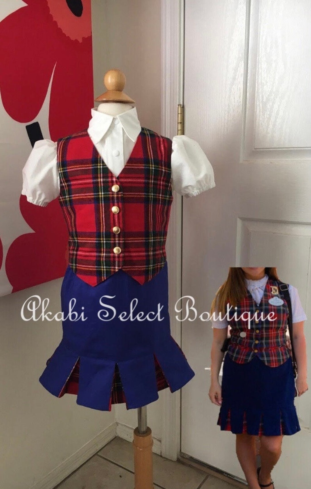 Custom Made to Order Girl VIP Tours Cast Member Inspired Costume Sz 12M ...