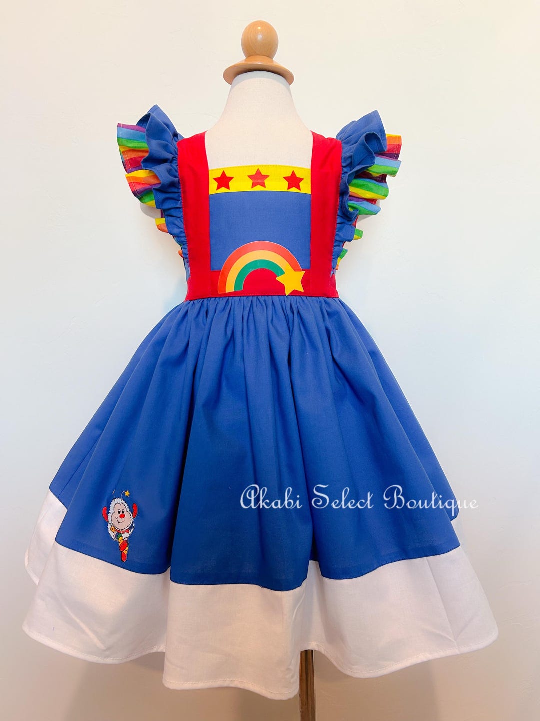 Custom Made to Order Rainbow Brite Inspired Costume Sz 3mo to 12Y - Etsy