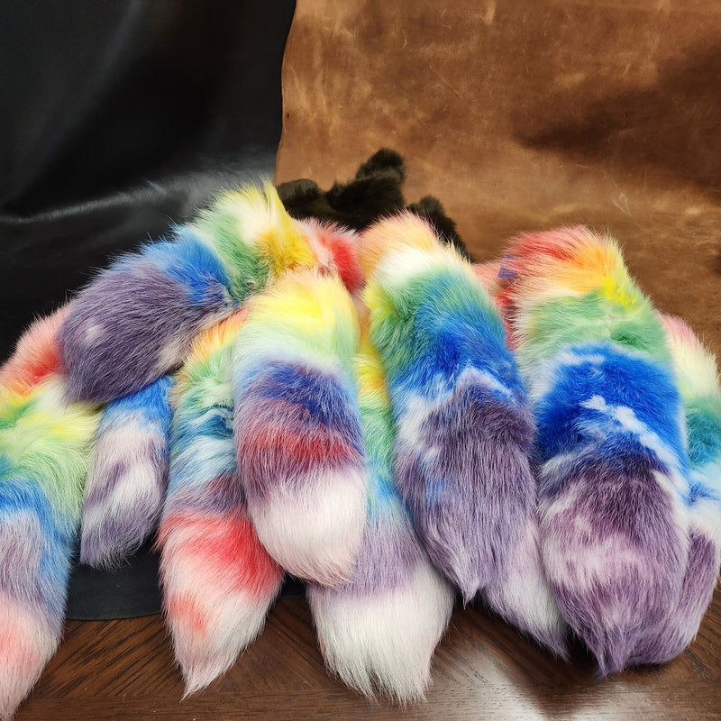 Dyed Therian Tails - Etsy