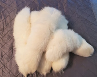 White Fox Tail Cosplay | Etsy