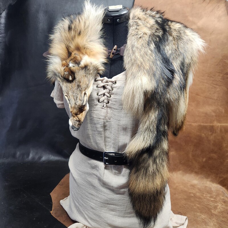 Viking Fur Mantle - Etsy