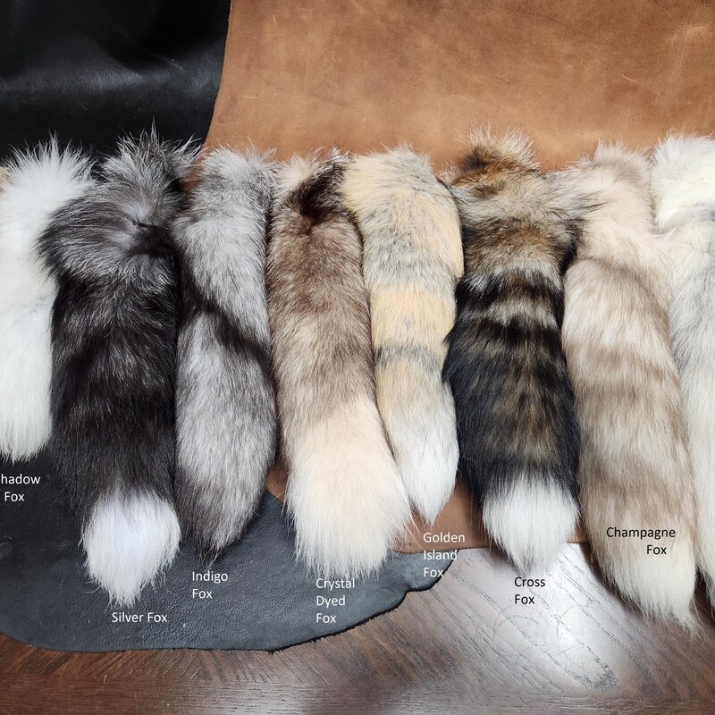 Fox Tail Keychain - Etsy