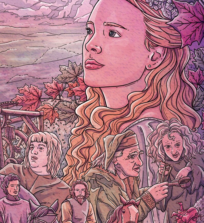 As You Wish Custom Princess Bride Illustration Giclée Print | Etsy