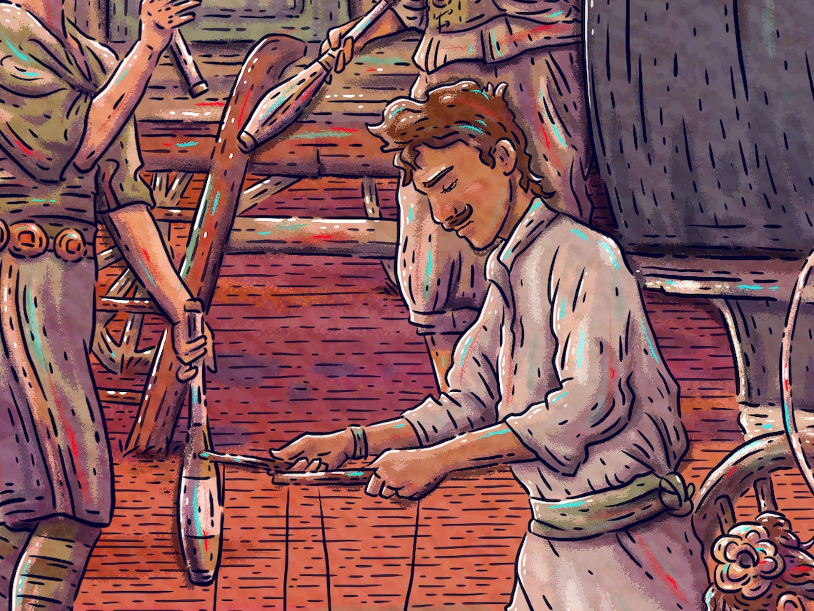 Edema Ruh Custom Name of the Wind Illustration Giclée Print - Etsy UK