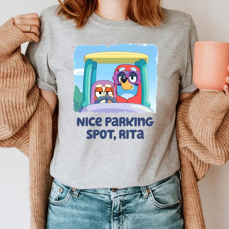 Nice Parking Spot Rita PNG, Bluey Family Png, Decal Files, Vinyl ...