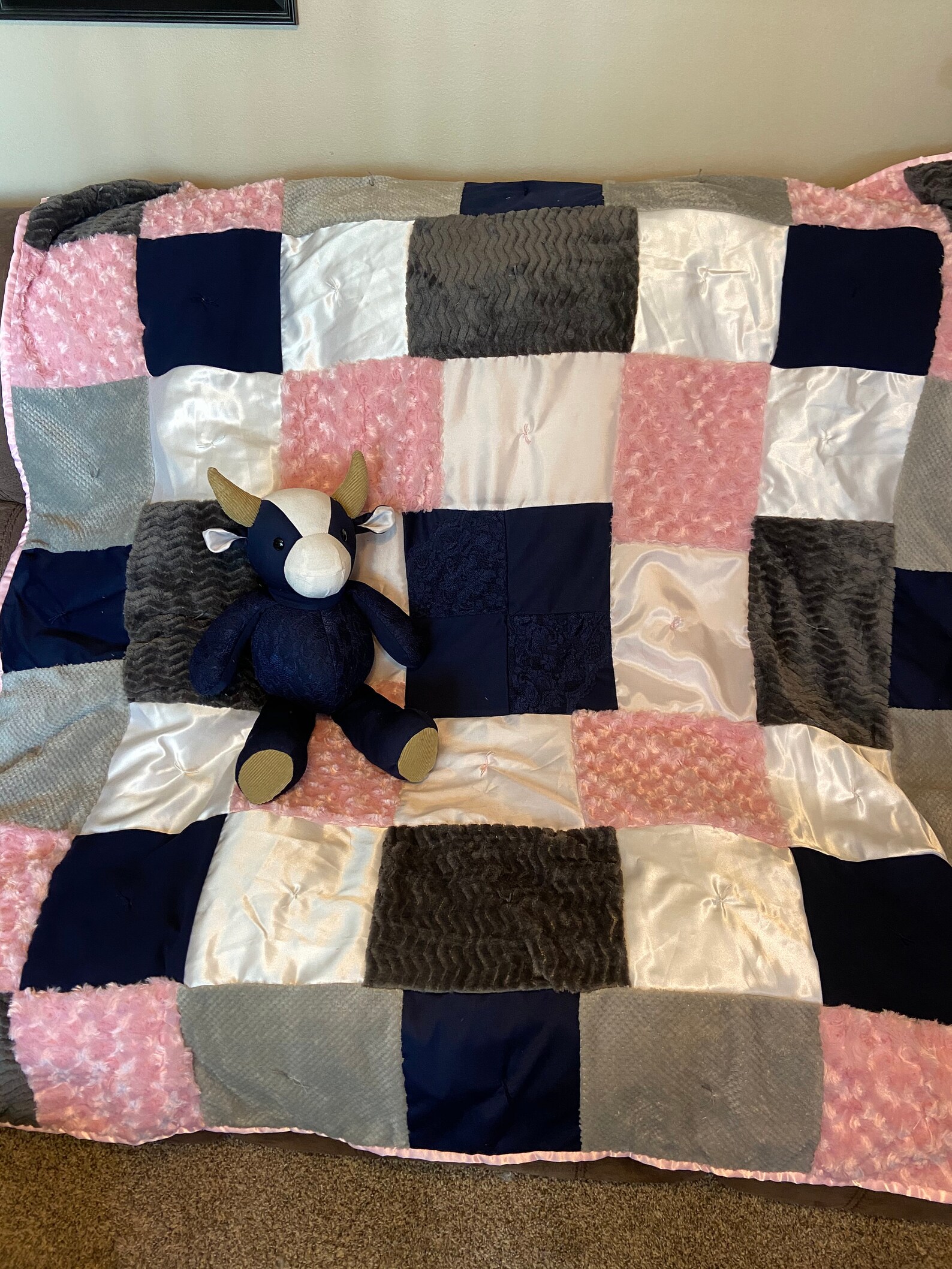 Memory Blanket Keepsakes Made From Clothing Blankets From - Etsy