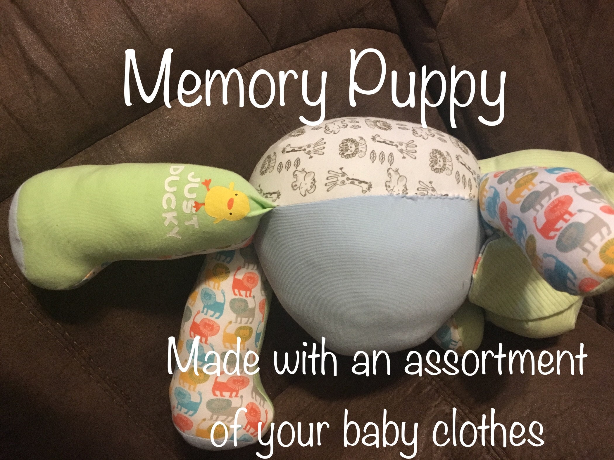 Memory Puppy Dog Keepsakes Made From Clothing Blankets | Etsy