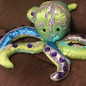 Octopus, Fish and Frogs Memory Keepsake - Made From Your Clothing - Etsy