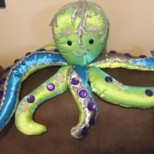 Octopus, Fish and Frogs Memory Keepsake - Made From Your Clothing - Etsy