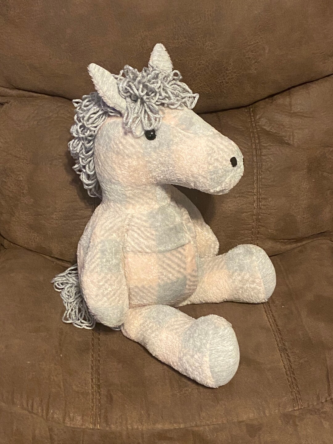 Memory Horse Made From Clothing of a Loved One. - Etsy