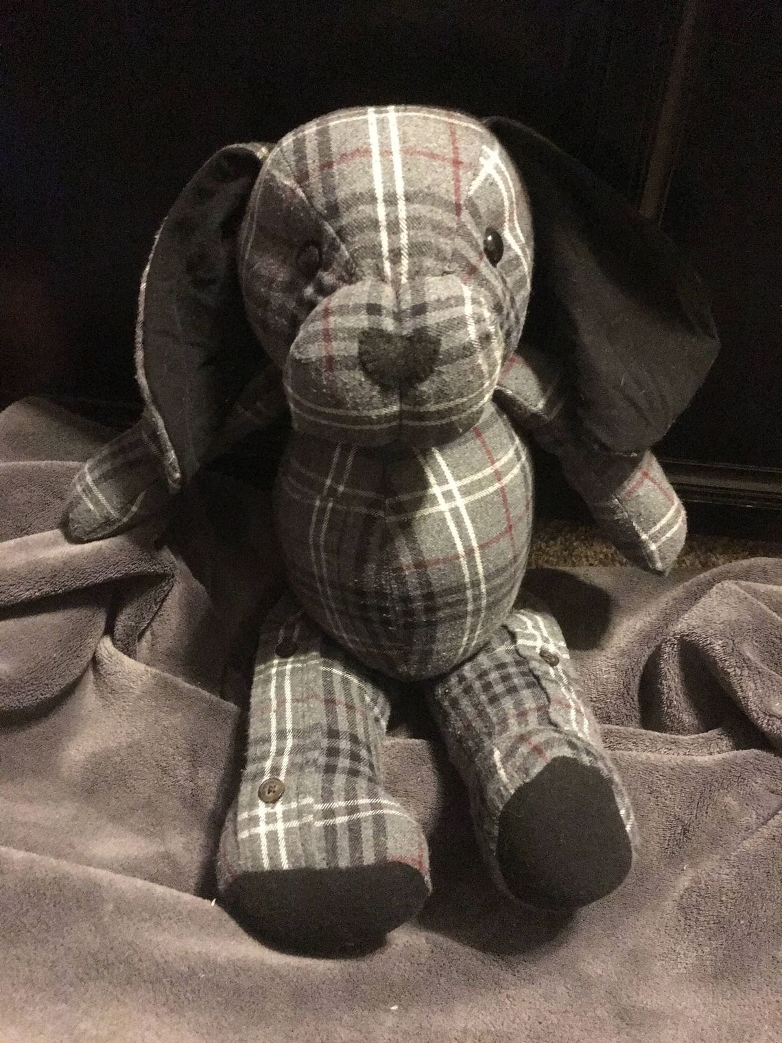 Memory Puppy Dog Keepsakes Made From Clothing Blankets | Etsy