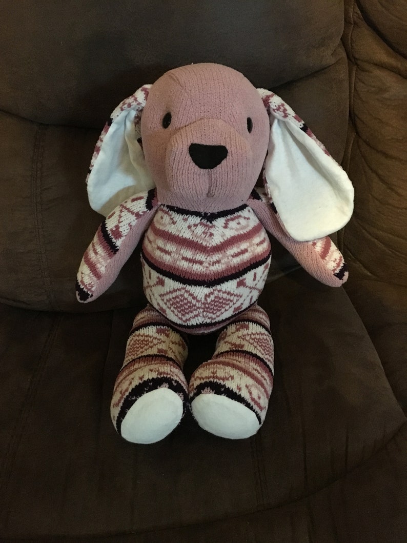 Memory Puppy Dog Keepsakes Made From Clothing, Blankets, Vintage and ...