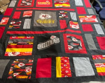 Kansas City Chiefs Quilt - Etsy