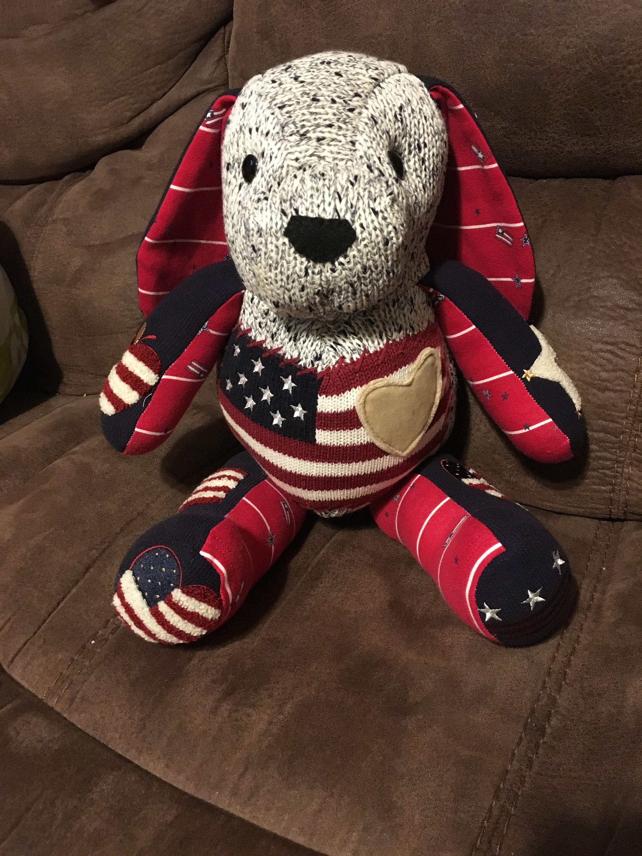 Memory Puppy Dog Keepsakes Made From Clothing Blankets | Etsy