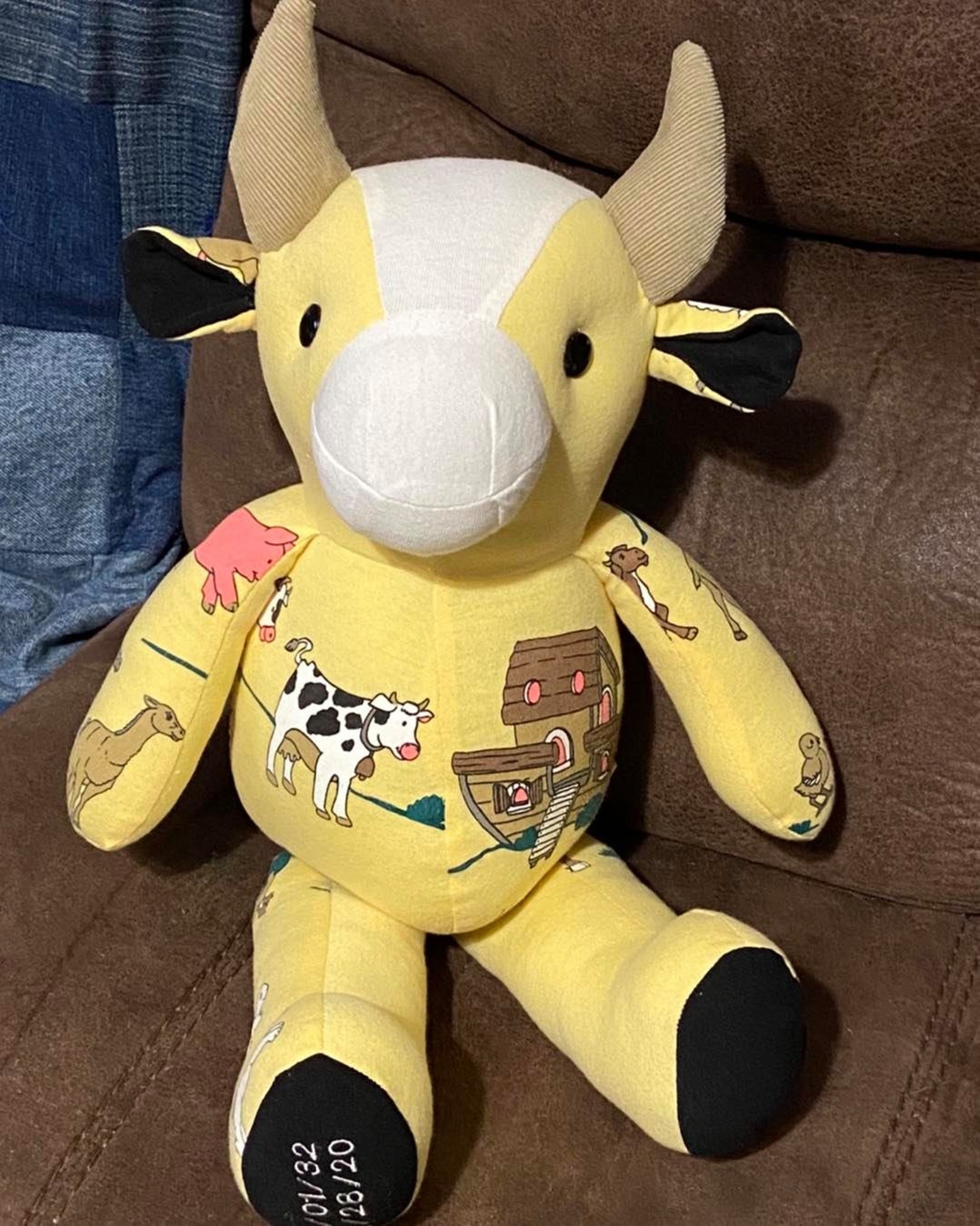 Memory Pig Cow Elephant and Puppy Keepsakes Made From | Etsy