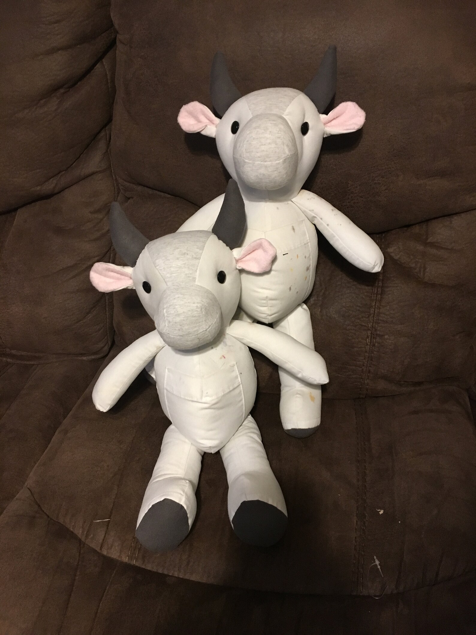 8-10 Memory Cow Keepsakes Made From Clothing Blankets | Etsy