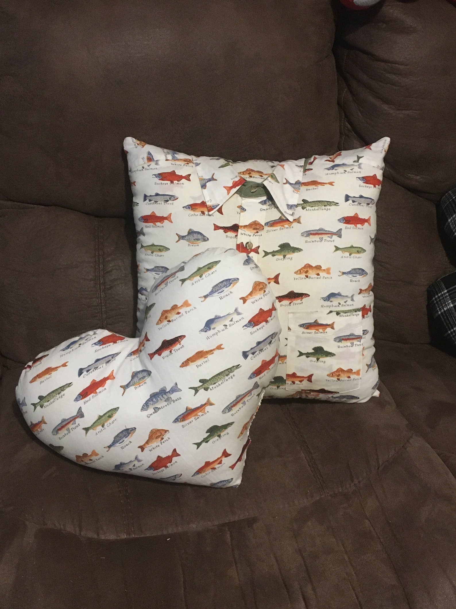 Personal Memory Pillow Made From Dad's or Grandpa's - Etsy