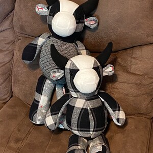 Memory Cow Keepsakes Made From Clothing, Blankets, Vintage and More - Etsy