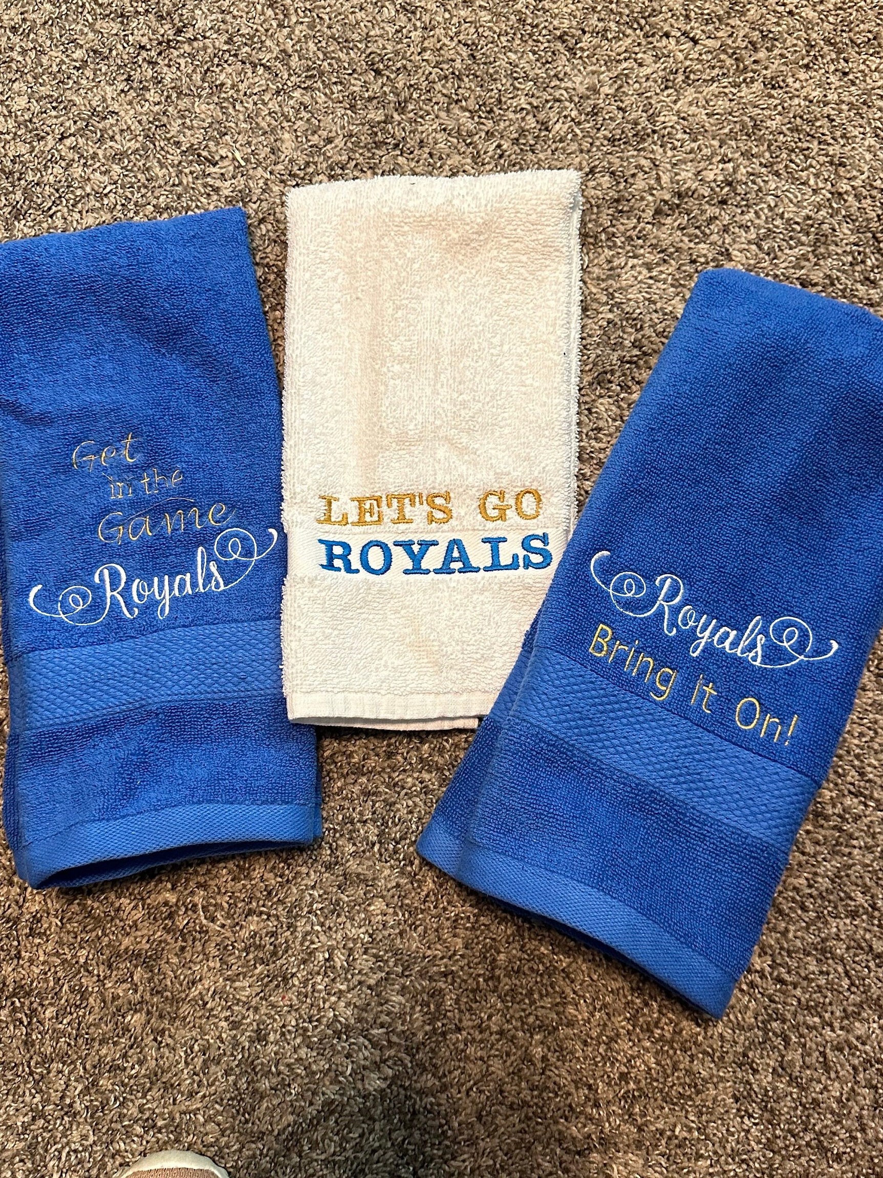 KC Kansas City Royals Kitchen Towels - Etsy