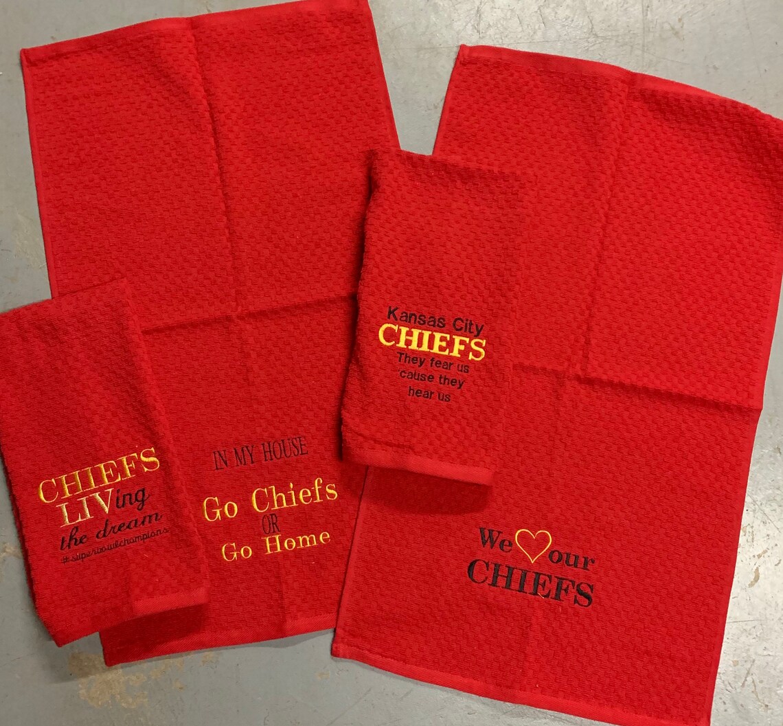 KC Kansas City Royals Kitchen Towels - Etsy
