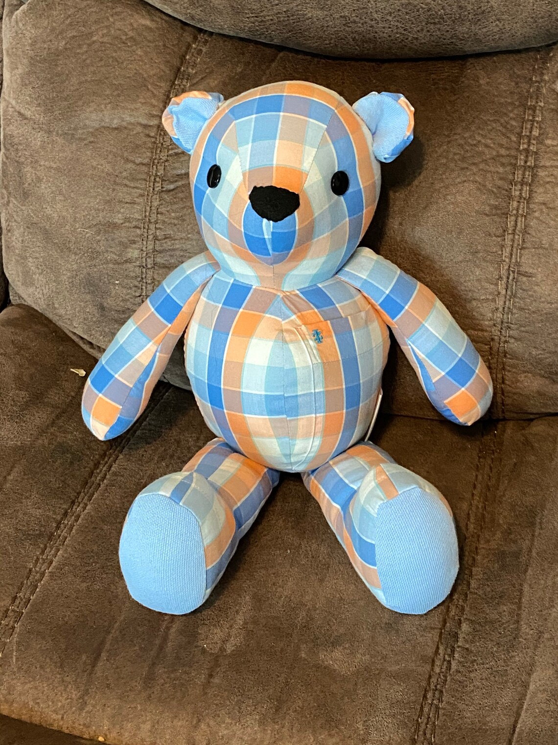 Memory Teddy Bear Keepsakes Made From Clothes of a Loved One - Etsy