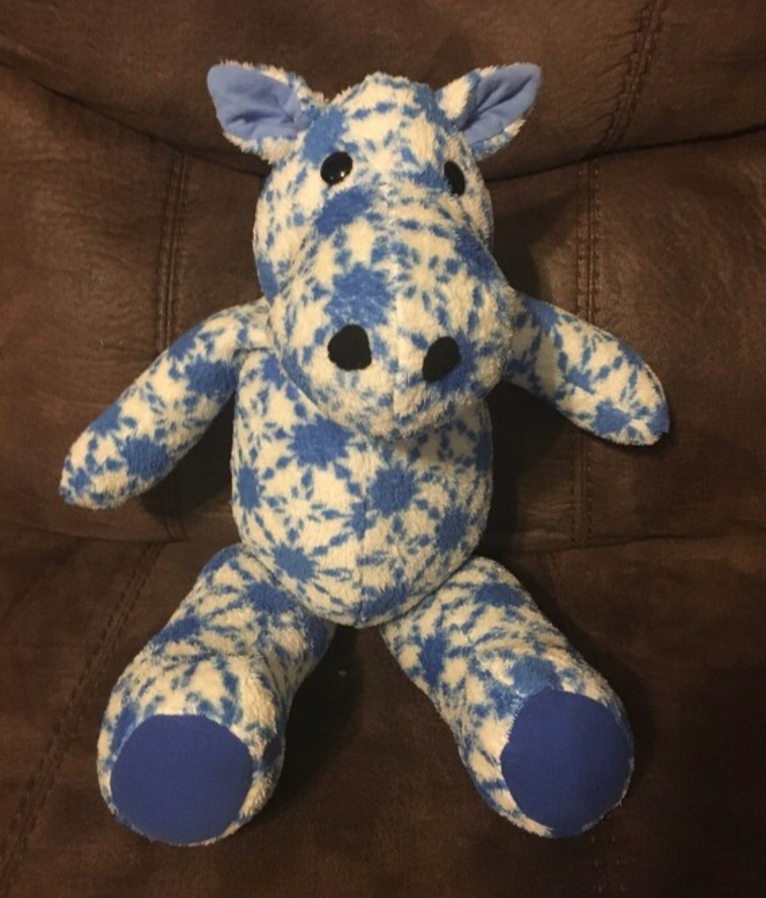 Memory Hippo Keepsake Made From Clothing of a Loved One - Etsy