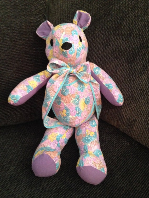 Memory Teddy Bear Keepsakes Made From Clothes of a Loved One | Etsy