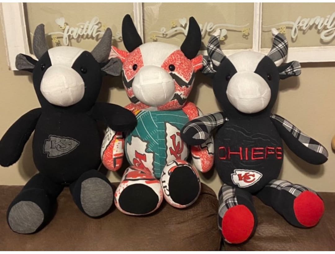 Kansas City Chiefs Cows, Elephants and Bears- Made From My Clothing or ...